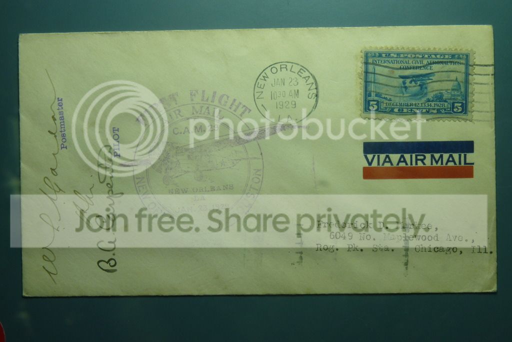 Help Identify Signatures Pilots 1929, 3 Cover - Stamp Community Forum